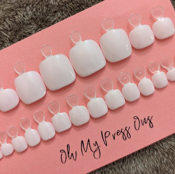 Handmade | Makeup | Presson Toe Nails With Application Kit | Poshmark